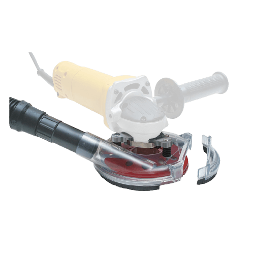 5" DustBuddie Shroud w/ 18" Hose | HEPAZONE