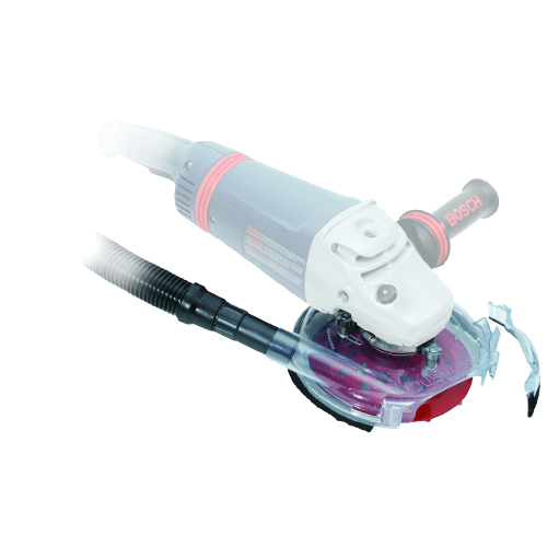 7" DustBuddie Shroud w/ 18" Hose | HEPAZONE